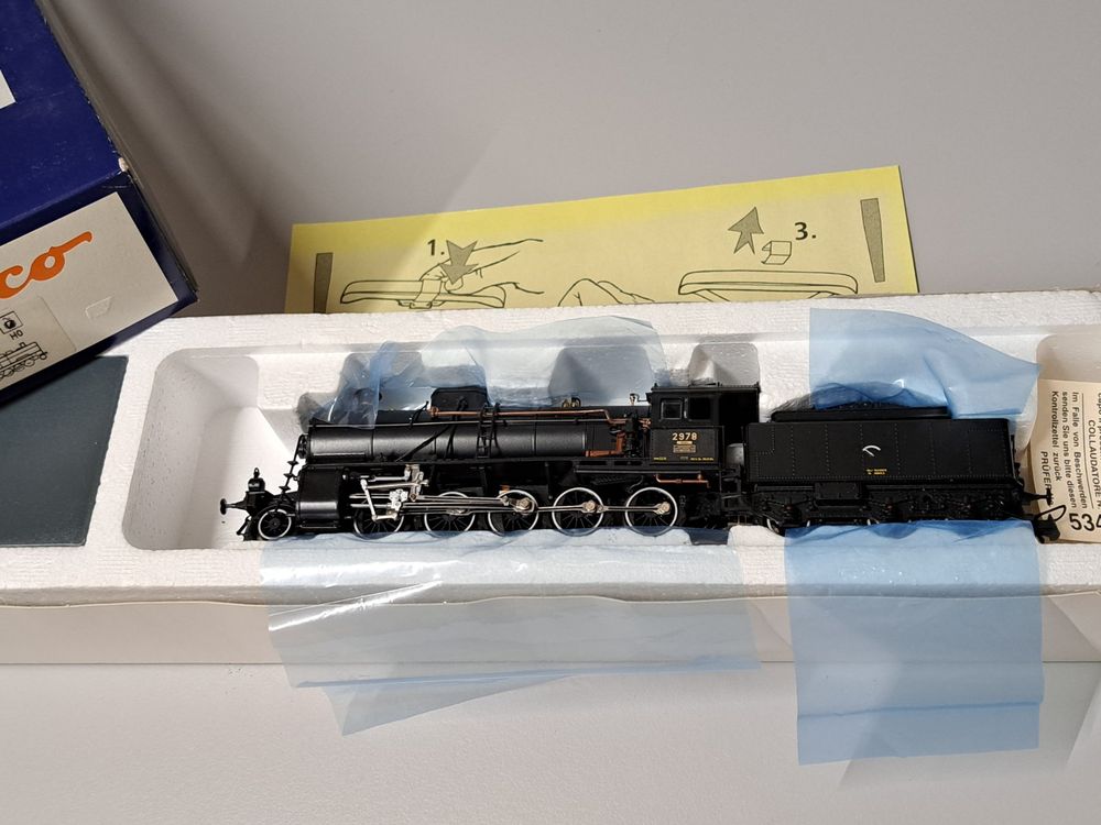 wunderschöne SBB C5/6 Roco 69321 analog+digital Wechselstrom (Gebraucht ...