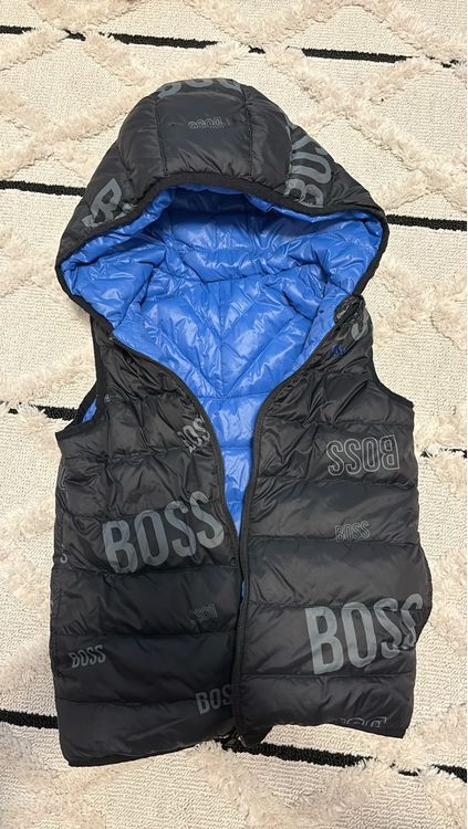 Stylish BOSS down Vest with Hood 8 years (Neu (gemäss Beschreibung)) in ...