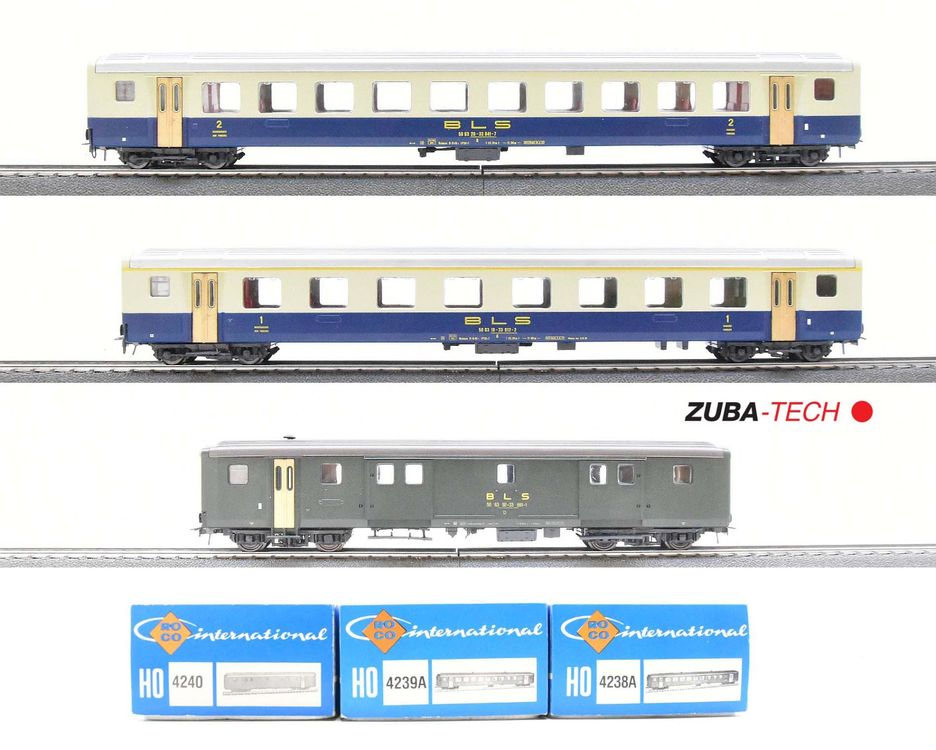 3x Roco EW II Personenwagen der SBB H0 GS mit OVP | Kaufen auf Ricardo