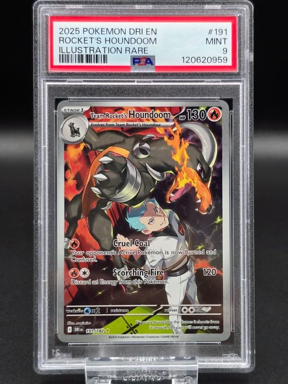 Team Rocket's Houndoom #191 Destined Rivals PSA 9 / 🇬🇧 (D'occasion) à COINTRIN pour CHF 69.9 ...
