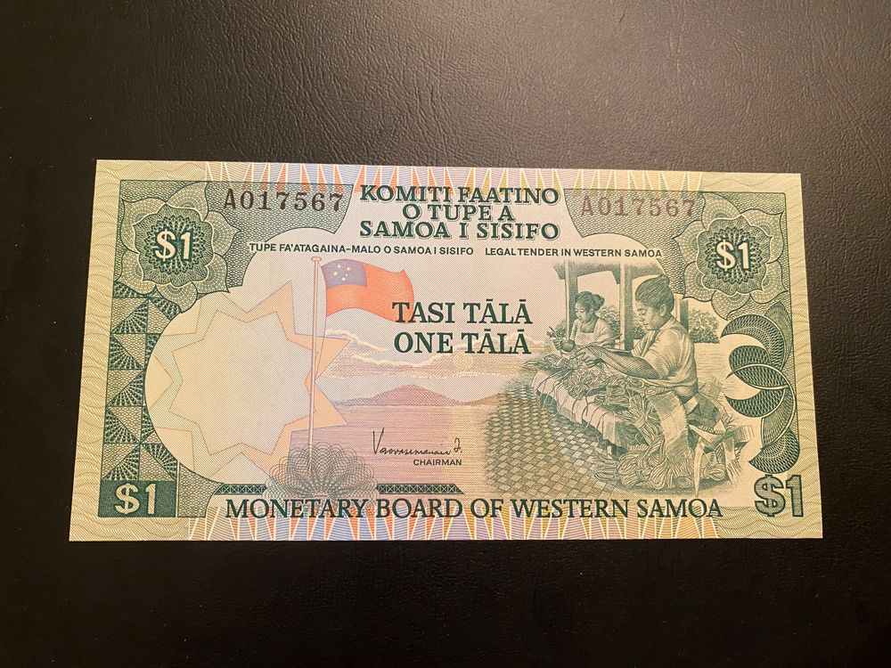 Western Samoa 1 Tala 1980, UNC, P-19 | Kaufen auf Ricardo