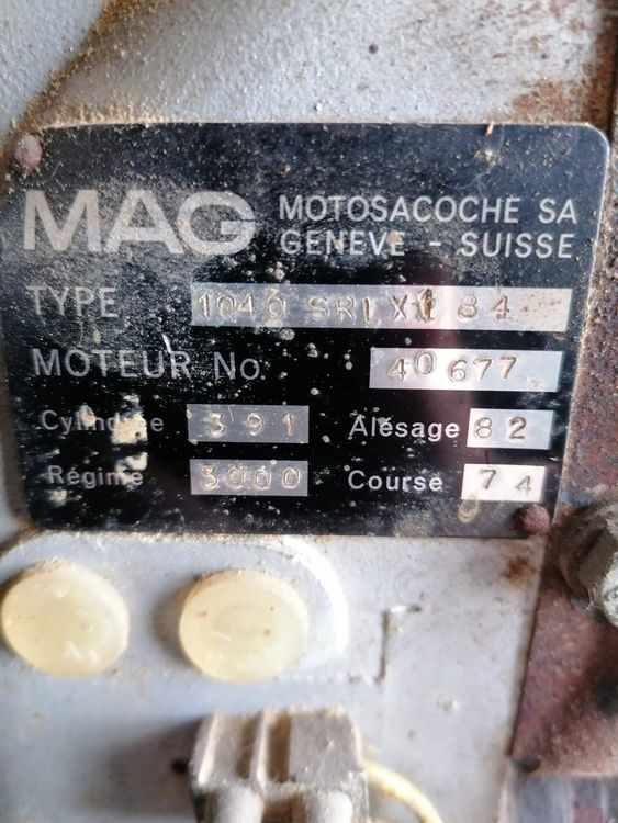 Mag Motor (Gebraucht) in Zumholz für CHF 50 – nur Abholung auf Ricardo ...