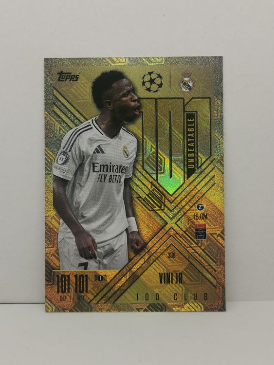 Match attax Extra 2024 /25 Vini Jr. 100 club | Kaufen auf Ricardo