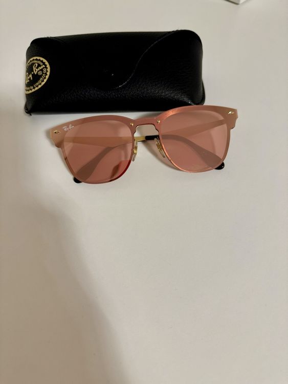 Ray-Ban Blaze Clubmaster Rosa/ Gold | Kaufen auf Ricardo