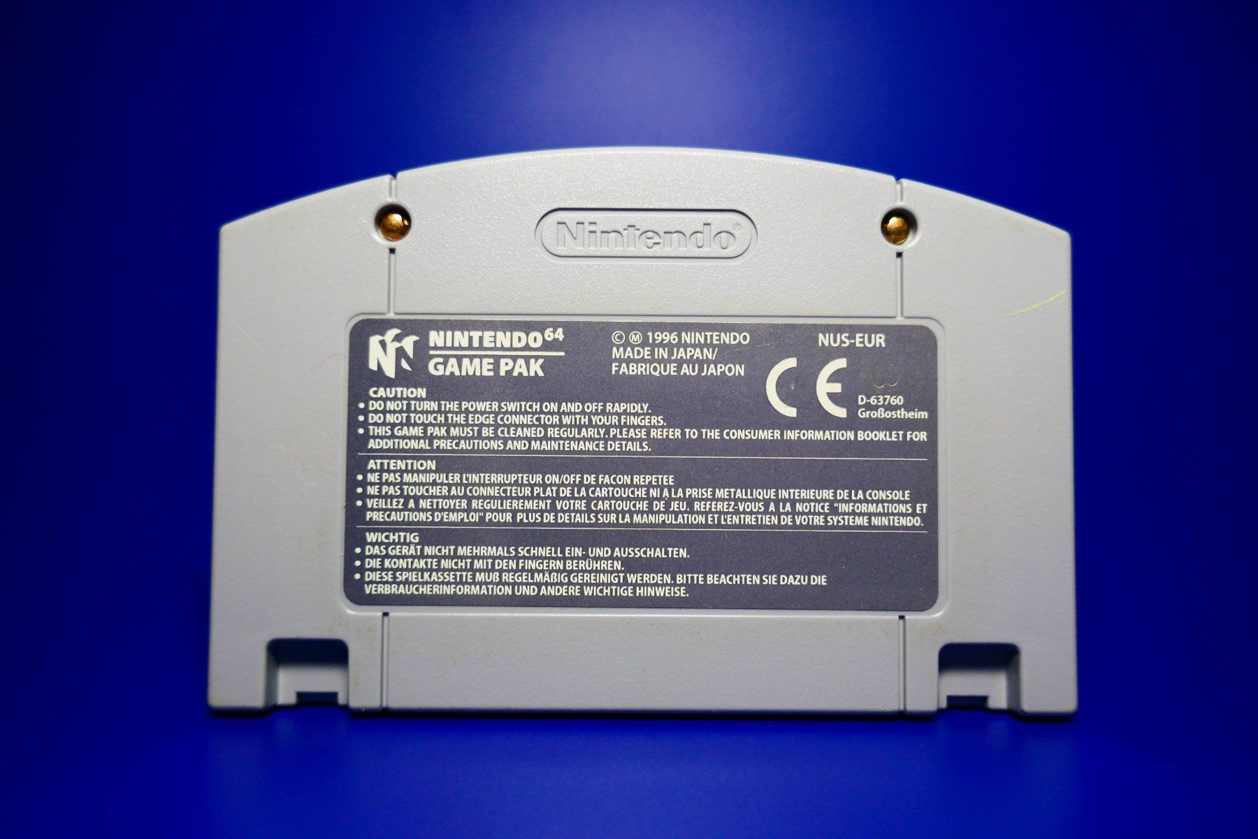 Super Mario 64 - Nintendo 64 (D'occasion) à Vuarrens pour CHF 39.9 ...