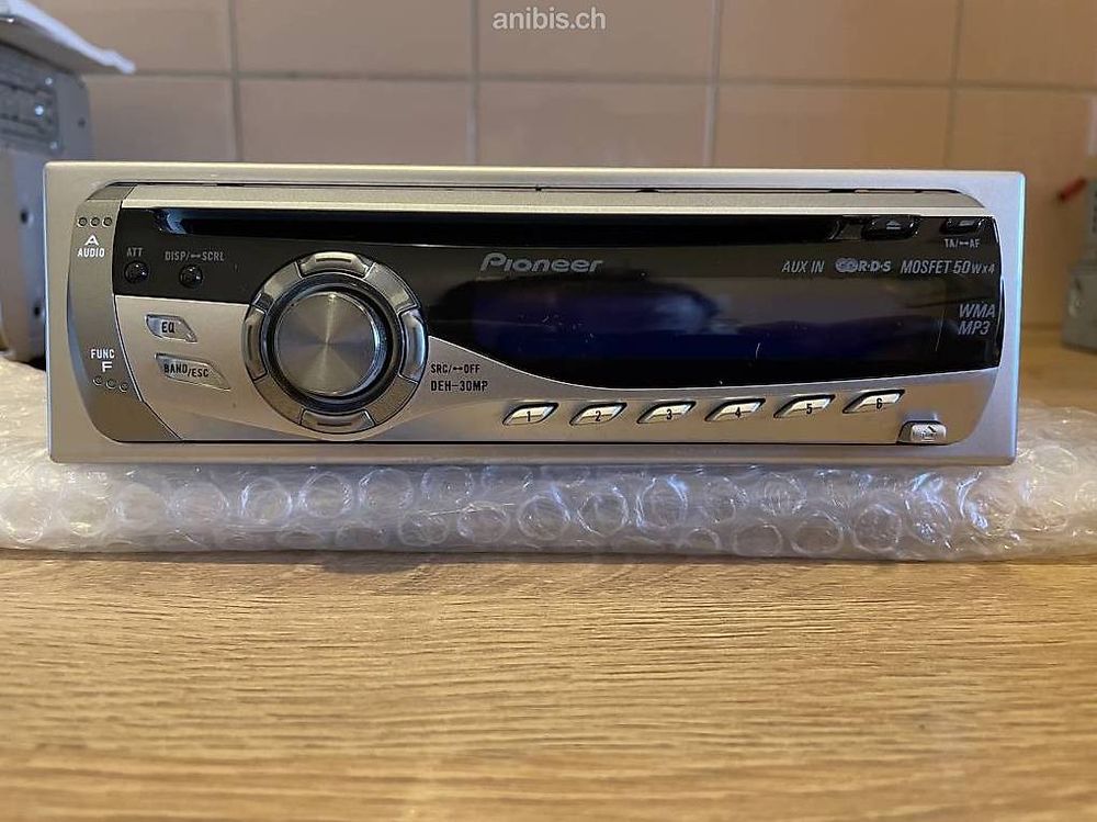 Autoradio PIONEER DEH-30MP | CD WMA MP3 AUX IN RDS MOSFET | Kaufen auf Ricardo