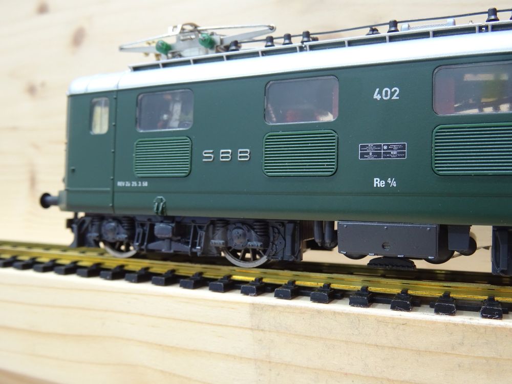 HAG: SBB Re 4/4 I grün Luzern HO, AC, OVP, NEU | Kaufen auf Ricardo