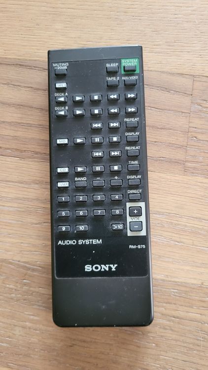 Sony MHC-EX5 Kompaktanlage mit Fernbedienung (Gebraucht) in für CHF 25 ...