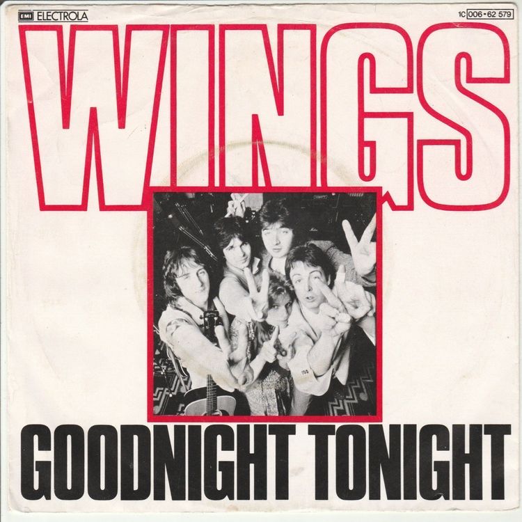 Wings (Paul McCartney, Beatles) - Goodnight tonight 7" Vinyl | Kaufen ...