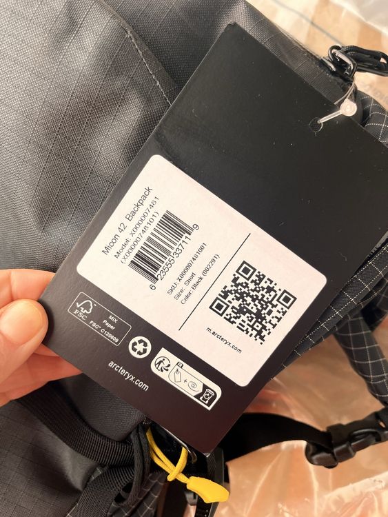 ARC'TERYX MICON 42 BACKPACK ski snowboard touring Sold Out (Neu und ...