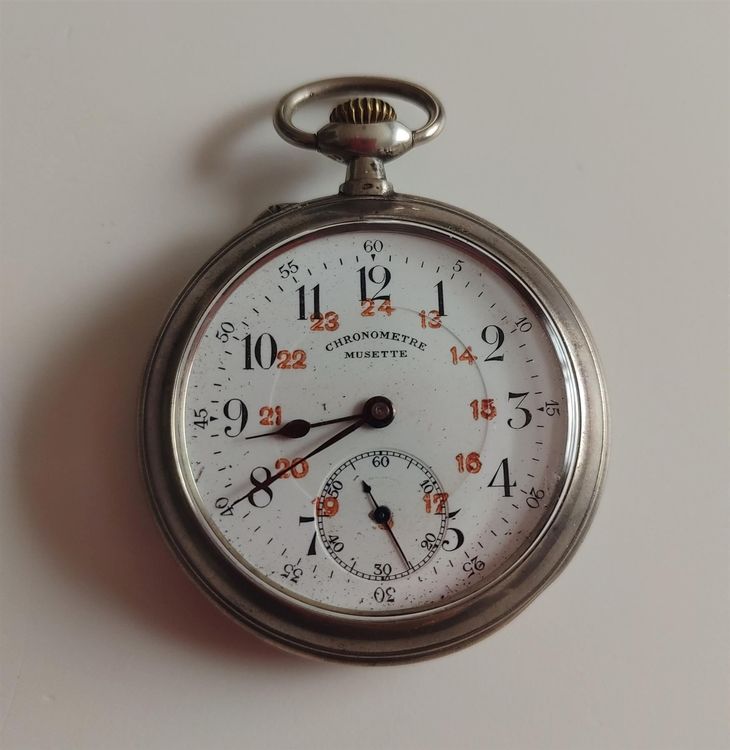Chronometre Musette Taschenuhr Silber (Gebraucht) in Binningen für CHF ...