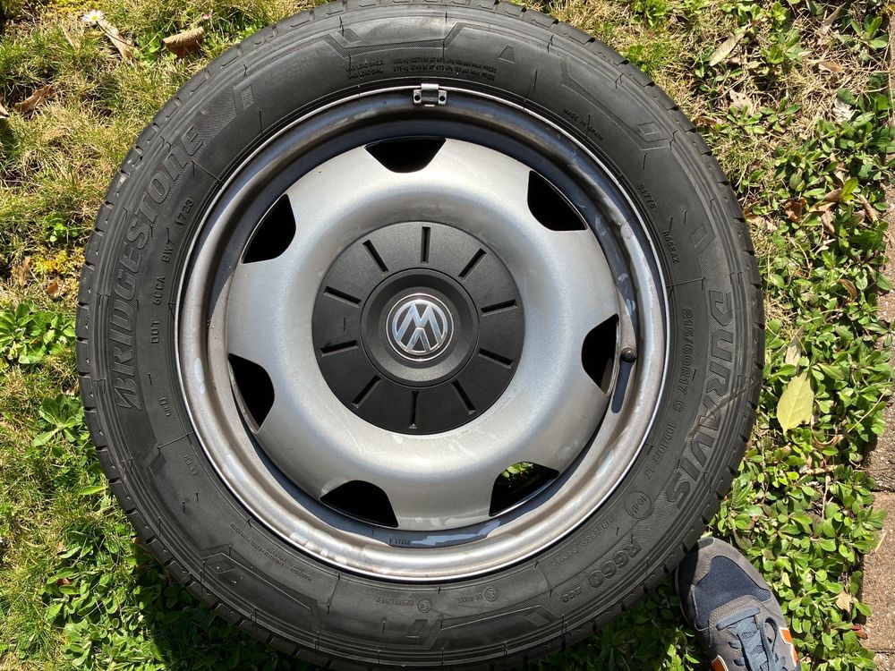 17 Zoll VW Original Stahlfelgen Kompletträder für VW T5/T6 | Kaufen auf Ricardo