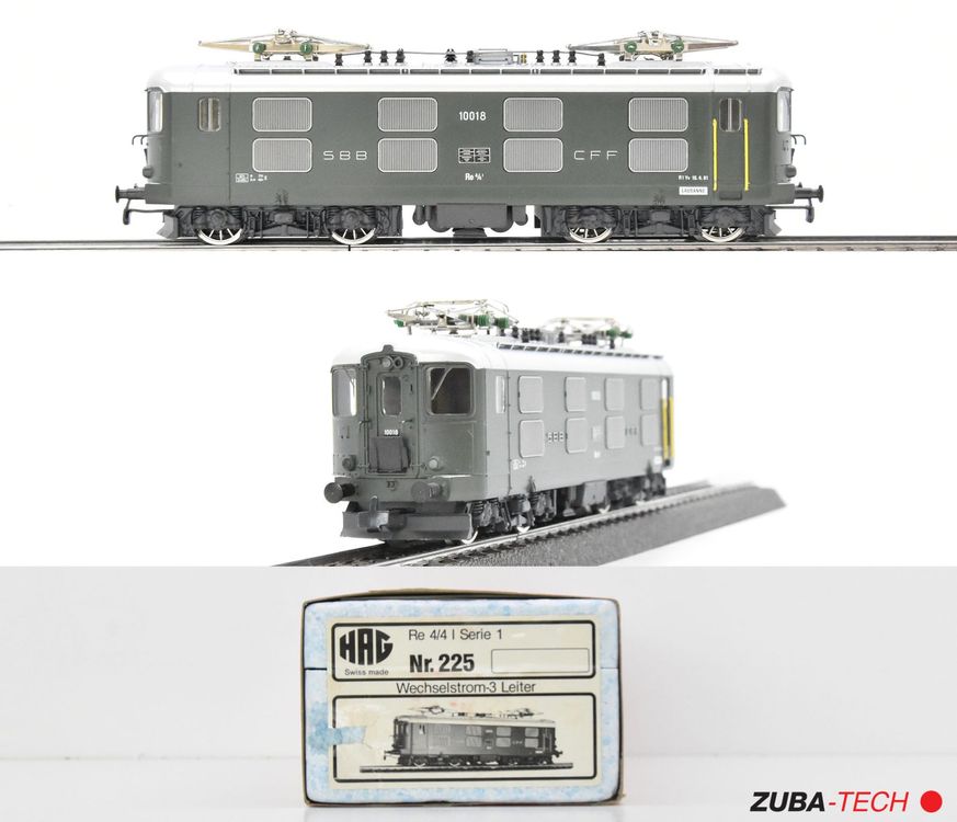 HAG 225 E-Lok Re 4/4 I SBB H0 WS Analog mit OVP | Kaufen auf Ricardo