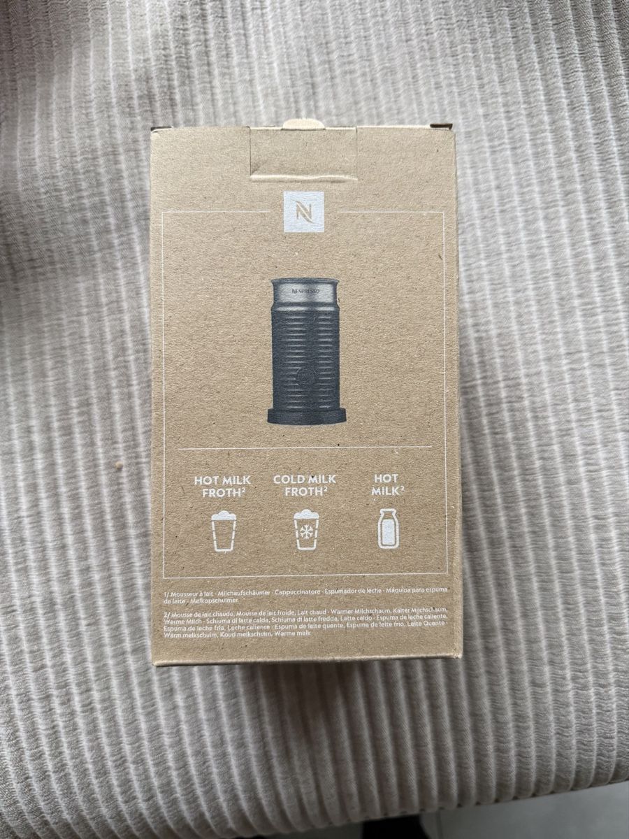 Nespresso Aeroccinos 3 - Mousseur de lait - neuf (Neuf avec emballage d ...