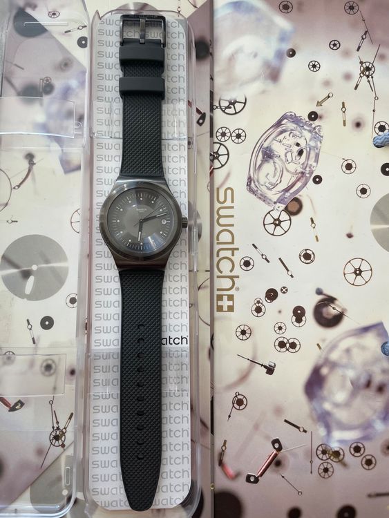Swatch Uhr Automatic Sistem Knight YIM401 (Neu und originalverpackt) in ...