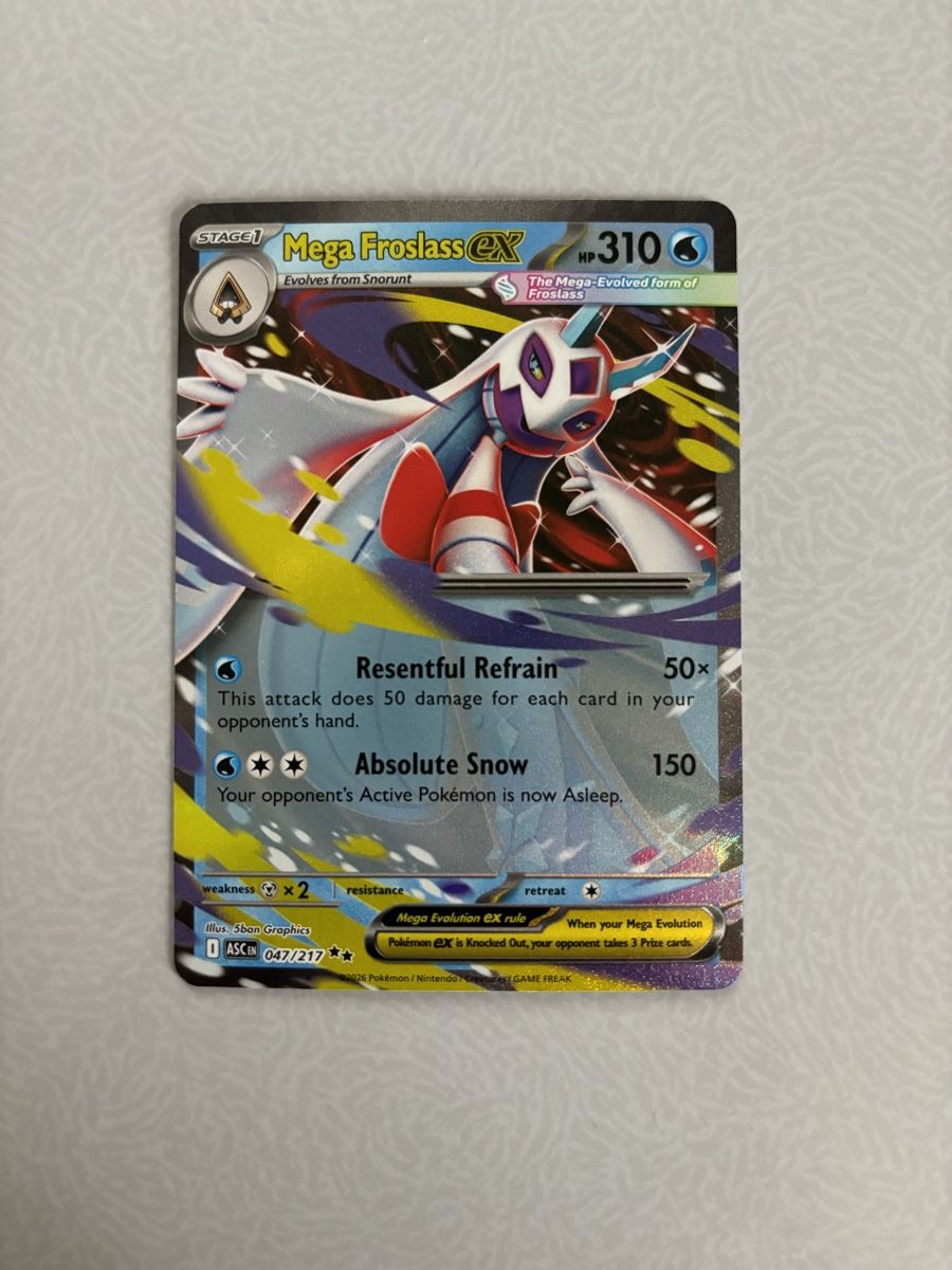 Pokemon Ascended Heroes ASC EN 047 Mega Froslass EN (Gebraucht) in ...