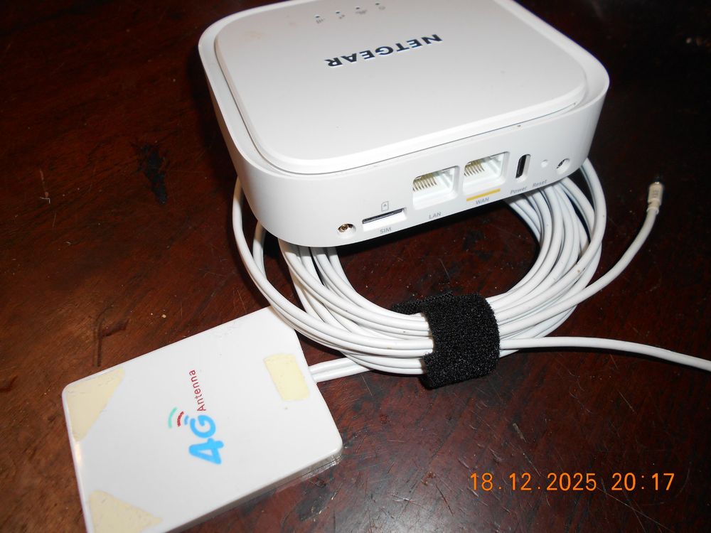 NETGEAR LM1200 LTE Modem mit Richtstrahlantenne (Gebraucht) in Klosters ...
