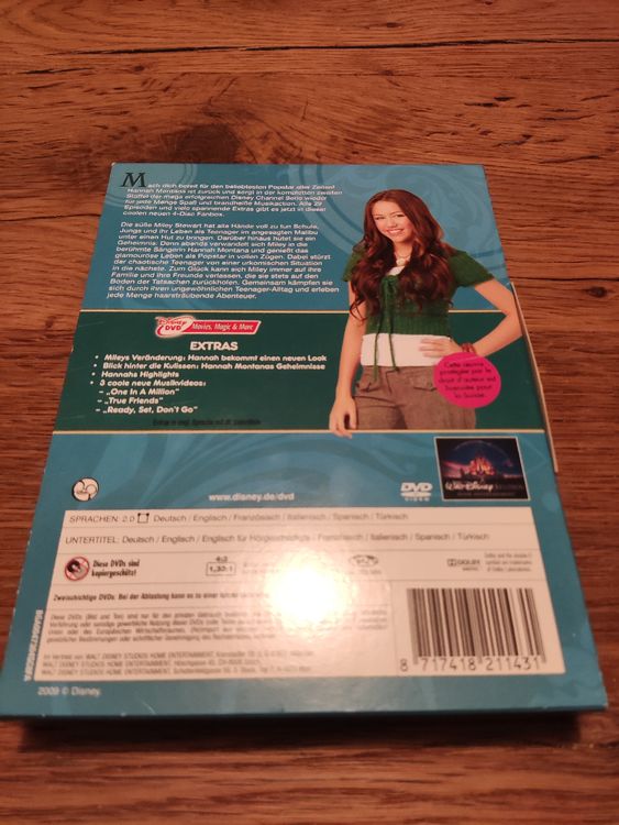 Hannah Montana Disney - Staffel 2 (4-DVD Fanbox) (Gebraucht) in ...
