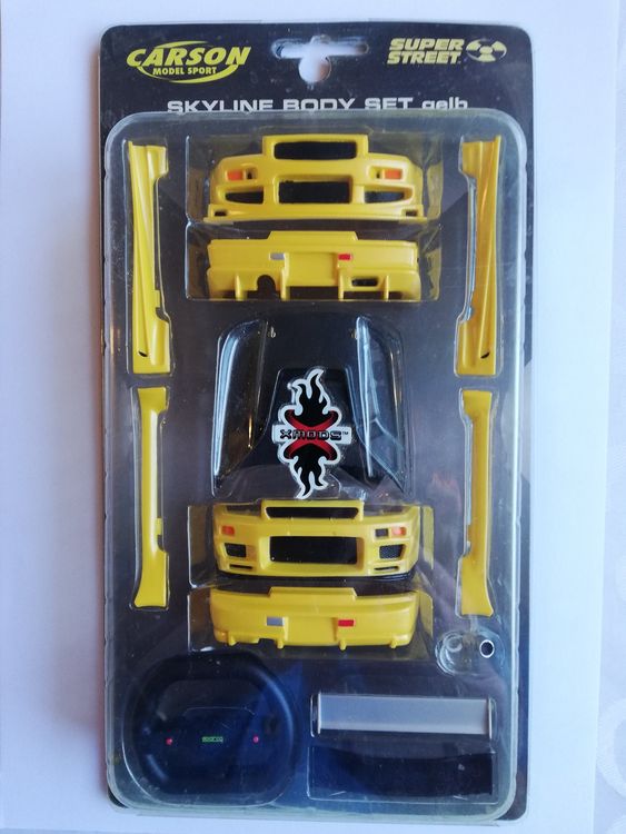 Carson XMODS SKYLINE BODY SET gelb Best.Nr. 59713 | Kaufen auf Ricardo