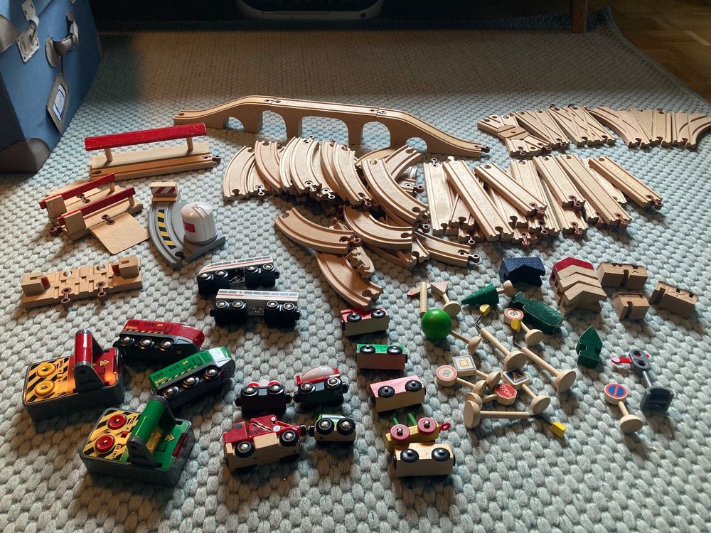 Brio Bahn Set Vintage und neue Teile | Kaufen auf Ricardo
