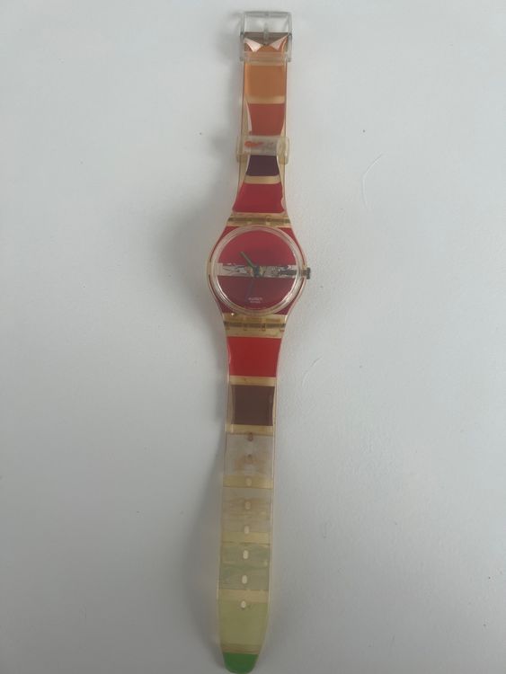 Swatch Red Painted | Kaufen auf Ricardo
