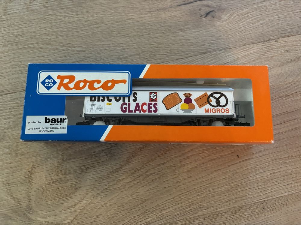 Roco Schiebewandwagen Migros Biscuits Glaces H0 | Kaufen auf Ricardo