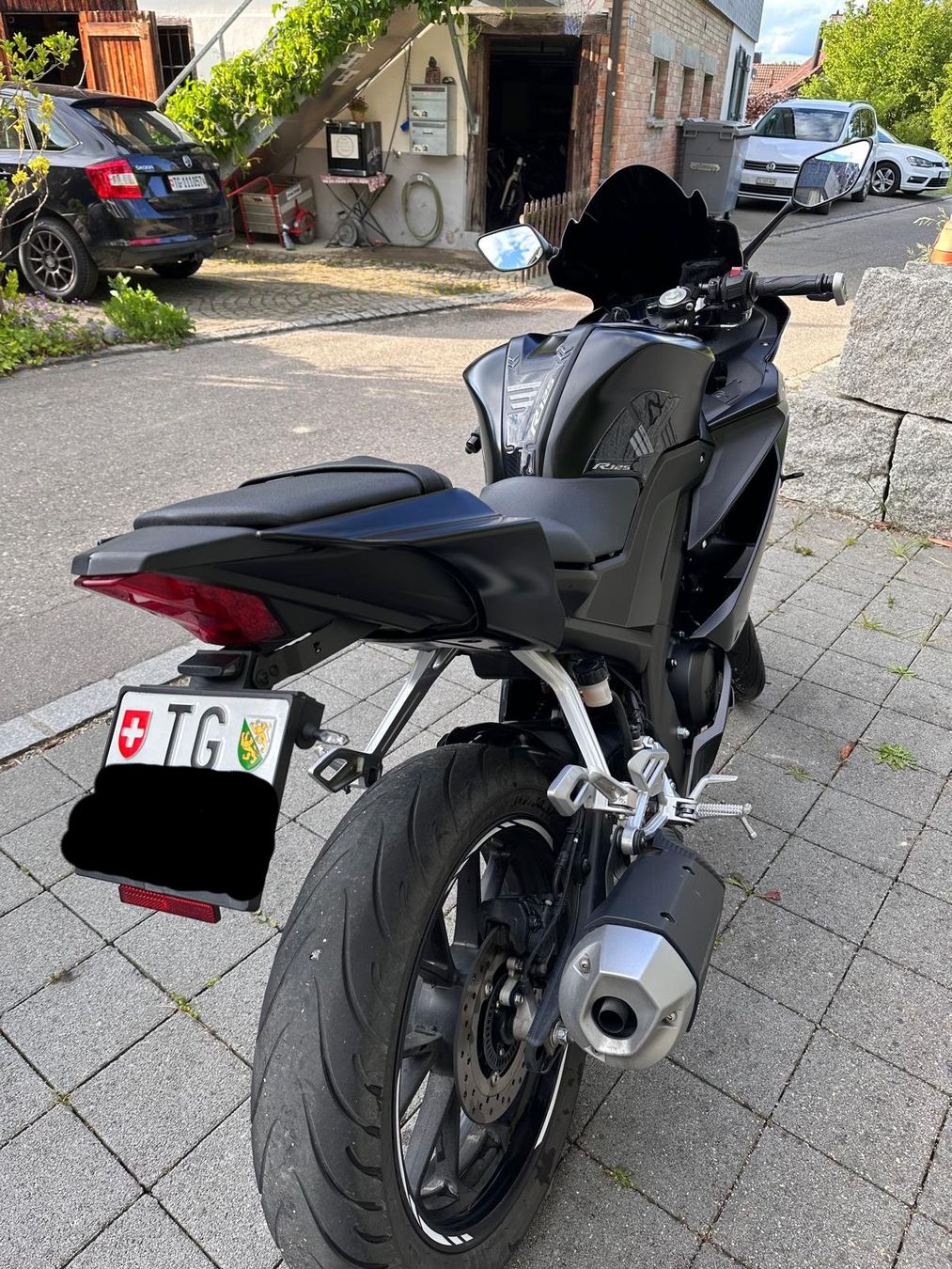 Yamaha YZF-R125 – Topzustand, unfallfrei, frisch ab Service (Gebraucht ...