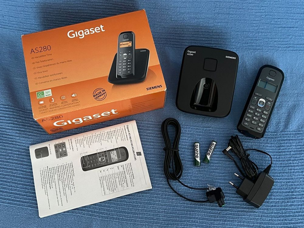 Telefon schnurlos Gigaset AS280 neu (Gebraucht) in Egolzwil für CHF 20 – mit Lieferung auf ...
