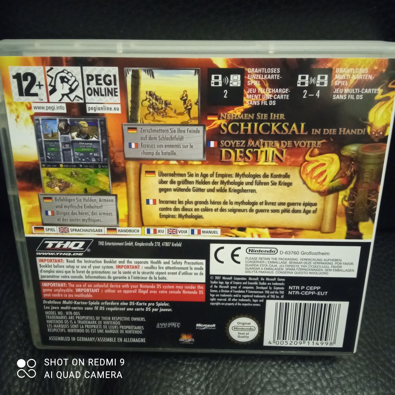 Age of Empires Mythologies Nintendo DS - Top Zustand! (Gebraucht) in ...