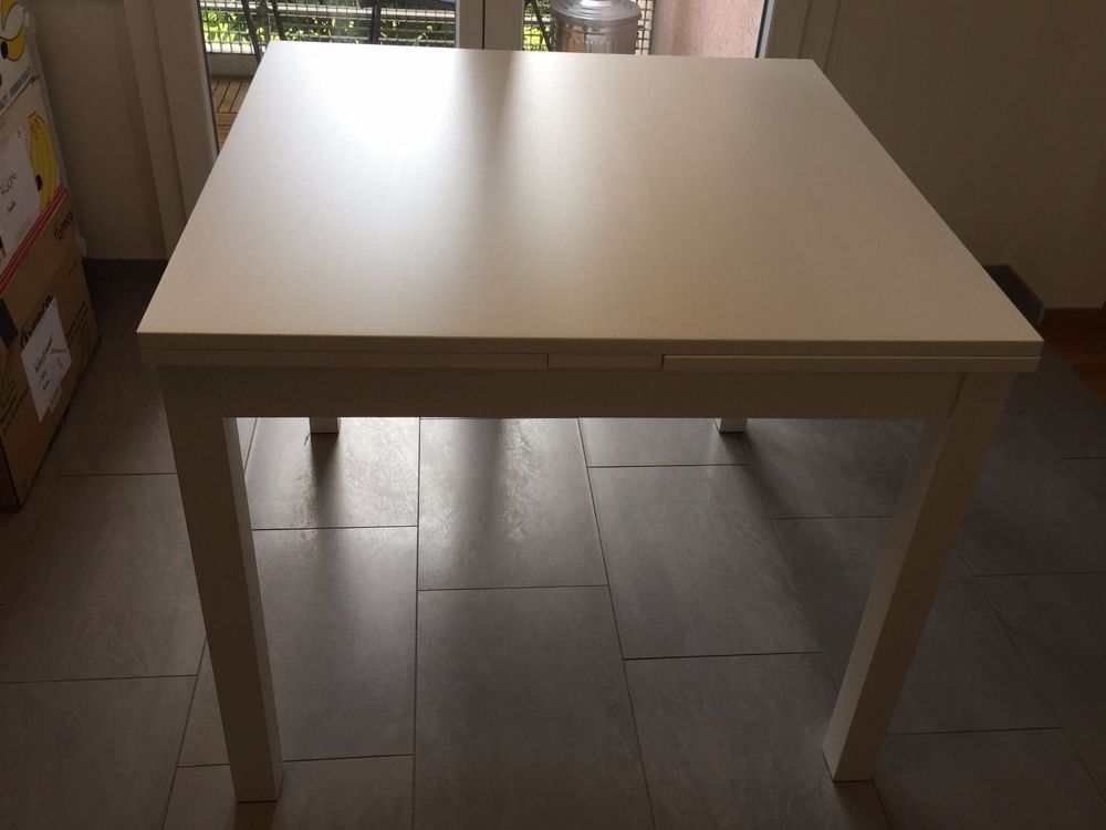 Ikea Tisch Weiss Ausziehbar