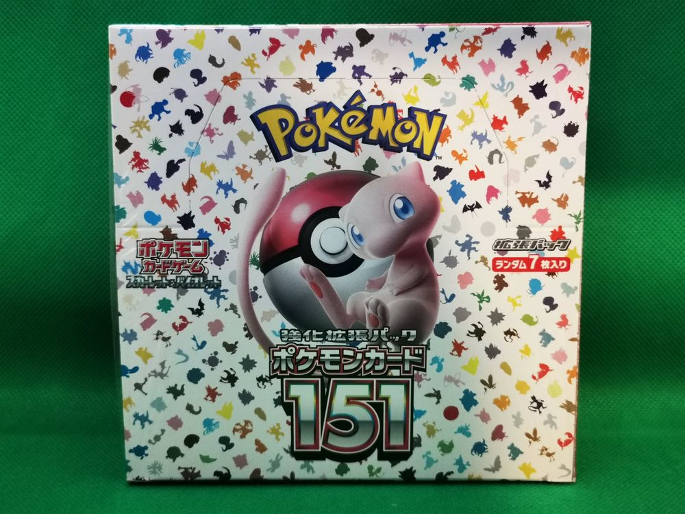 Pokemon 151 SV2a Display Booster Box - Scarlet Violet Japan (Neu und ...