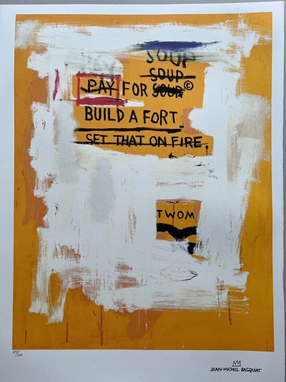 Jean-Michel Basquiat : Untitled 187/300 (Neu (gemäss Beschreibung)) in Basel für CHF 40 – mit ...