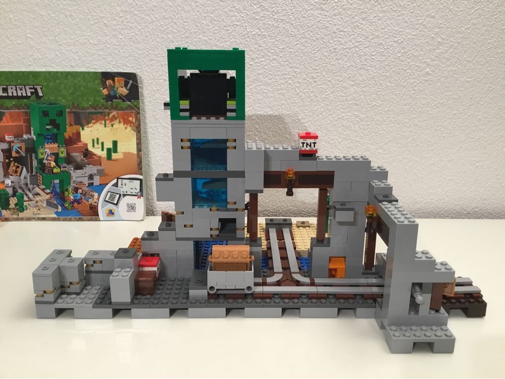 Lego Minecraft the Creepermine 21155 von 2019 komplett (Gebraucht) in ...