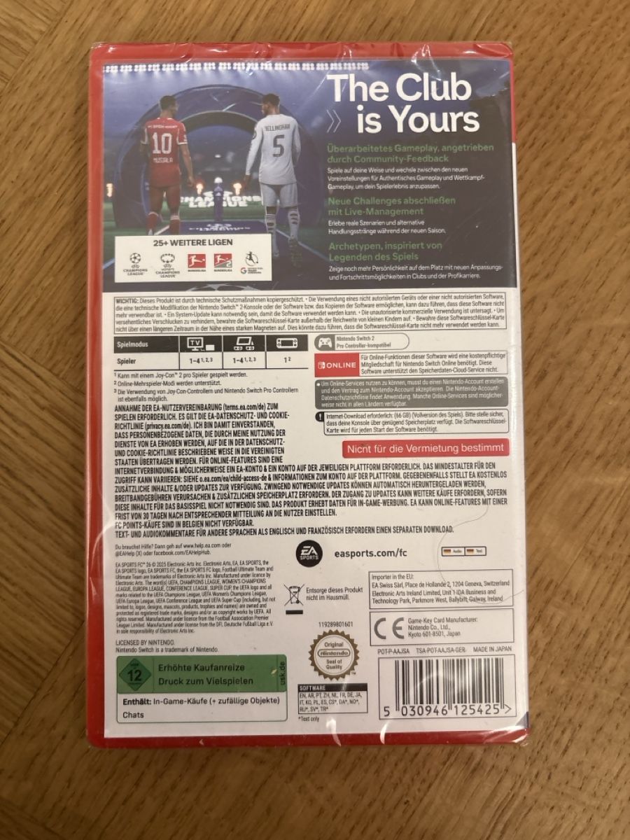 FC 26 Nintendo Switch 2, Neu !!! (Neu und originalverpackt) in Zürich ...