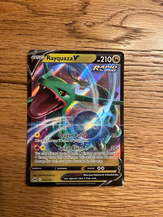 Pokemon Rayquaza V aus Crown Zenith | Kaufen auf Ricardo