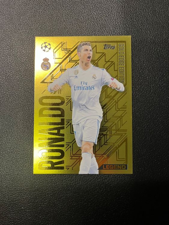 Topps Match Attax 2024/25 Gold Edge Edition C. Ronaldo GE 7 (Neu ...