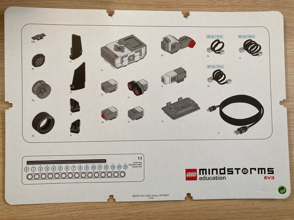 LEGO Mindstorms EV3 Basis Set 45544 (Gebraucht) in Feldbach für CHF 250 ...