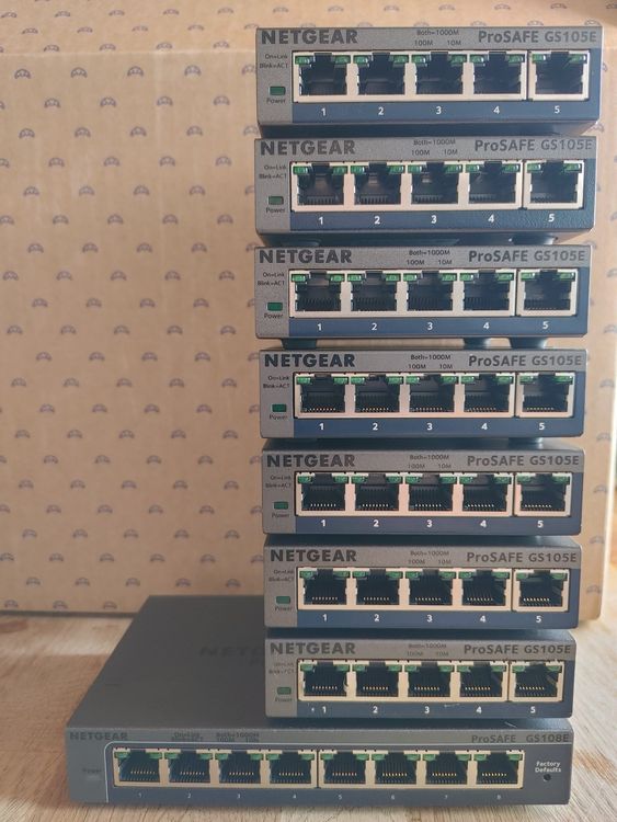 Netgear ProSafe GS105E and GS108E(smart managed plus switch) | Kaufen ...