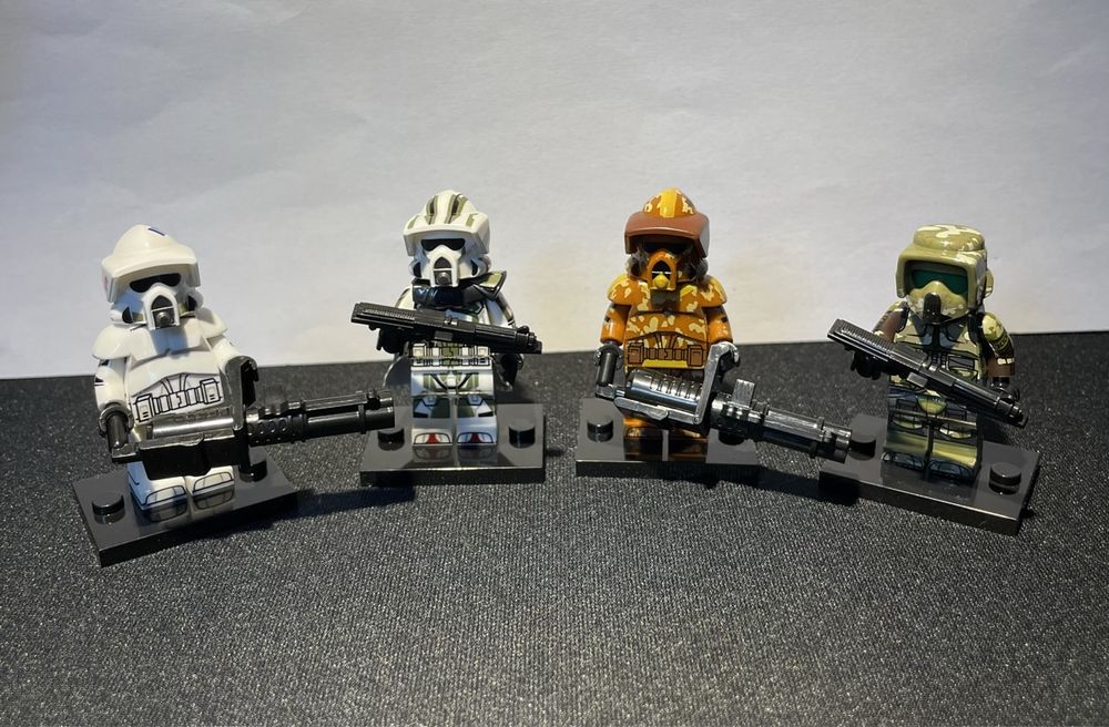 Lego Star Wars ARF Trauma Forest Genosis 91st Scout Custom (Neu (gemäss ...