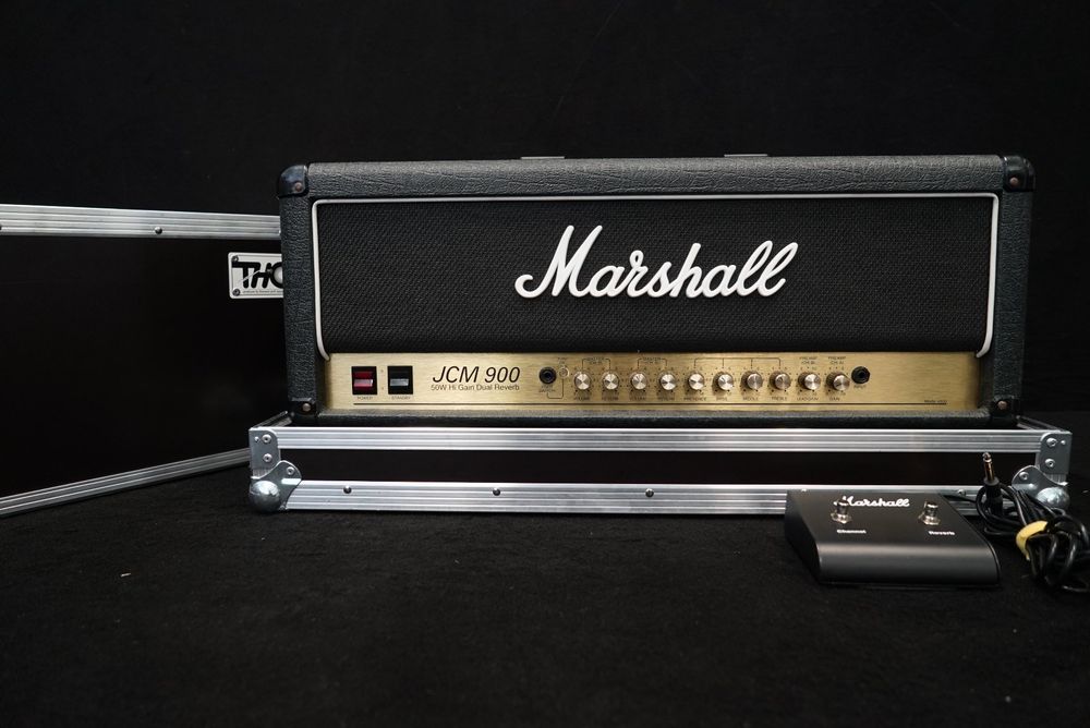 Marshall JCM 900 Model 4500 50-Watt Hi Gain Dual Reverb Head (Gebraucht ...