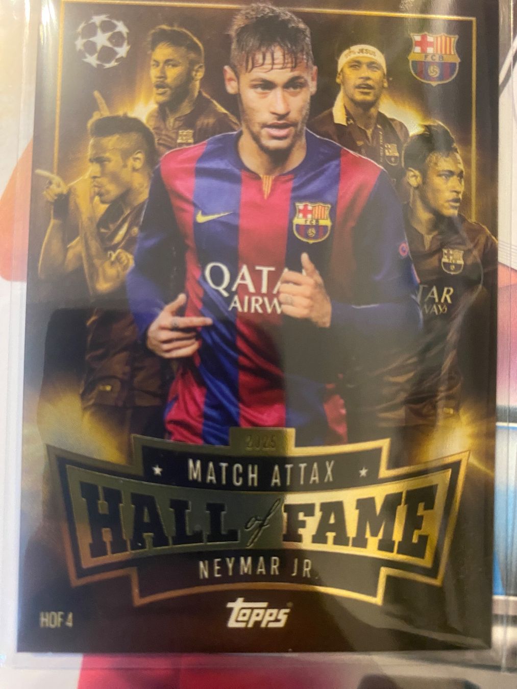 Topps Match Attax 25/26 Hall of Fame Neymar Jr. (Neu (gemäss ...