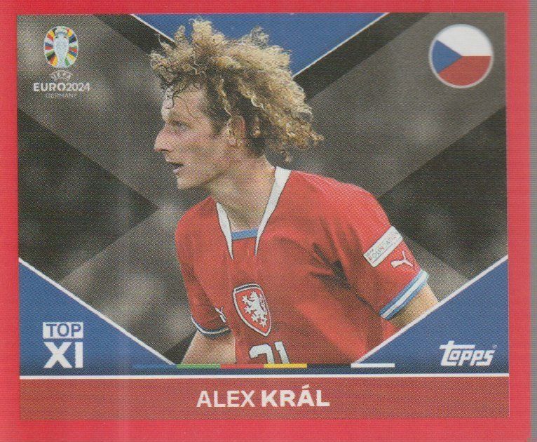EURO 2024 Topps sticker TOP XI CZECHIA ALEX KRAL CZE TOP 2 | Kaufen auf Ricardo