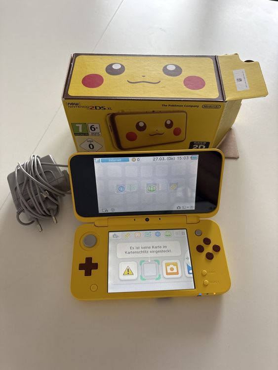 New Nintendo 2DS XL (Pikachu Edition) (Neu (gemäss Beschreibung)) in ...