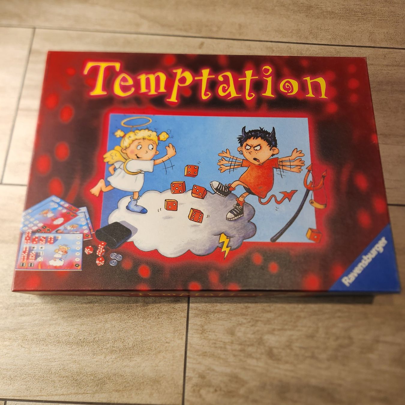 Ravensburger Temptation Spiel - Engel & Bengel Komplett (Gebraucht) in ...