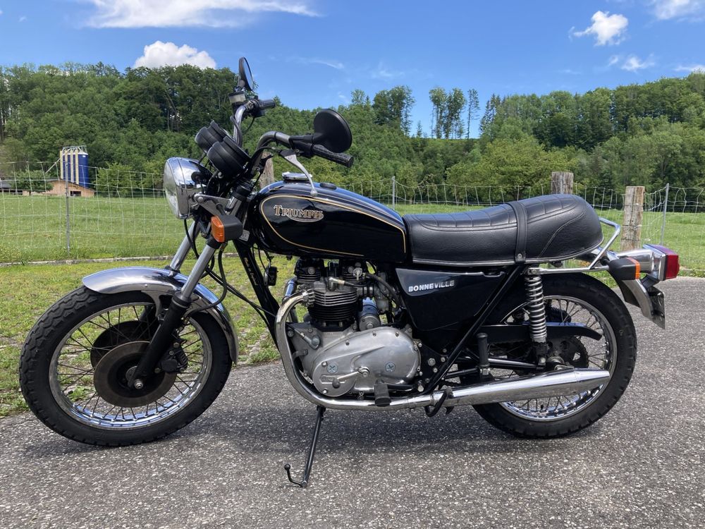 TRIUMPH T 140 Harris Bonneville 750 (Gebraucht) in Kirchberg BE für CHF ...
