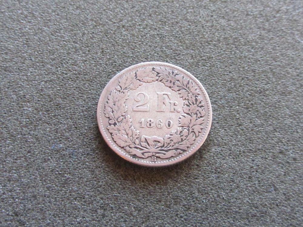 Schweiz - 2 Franken 1860 - Silber | Kaufen auf Ricardo