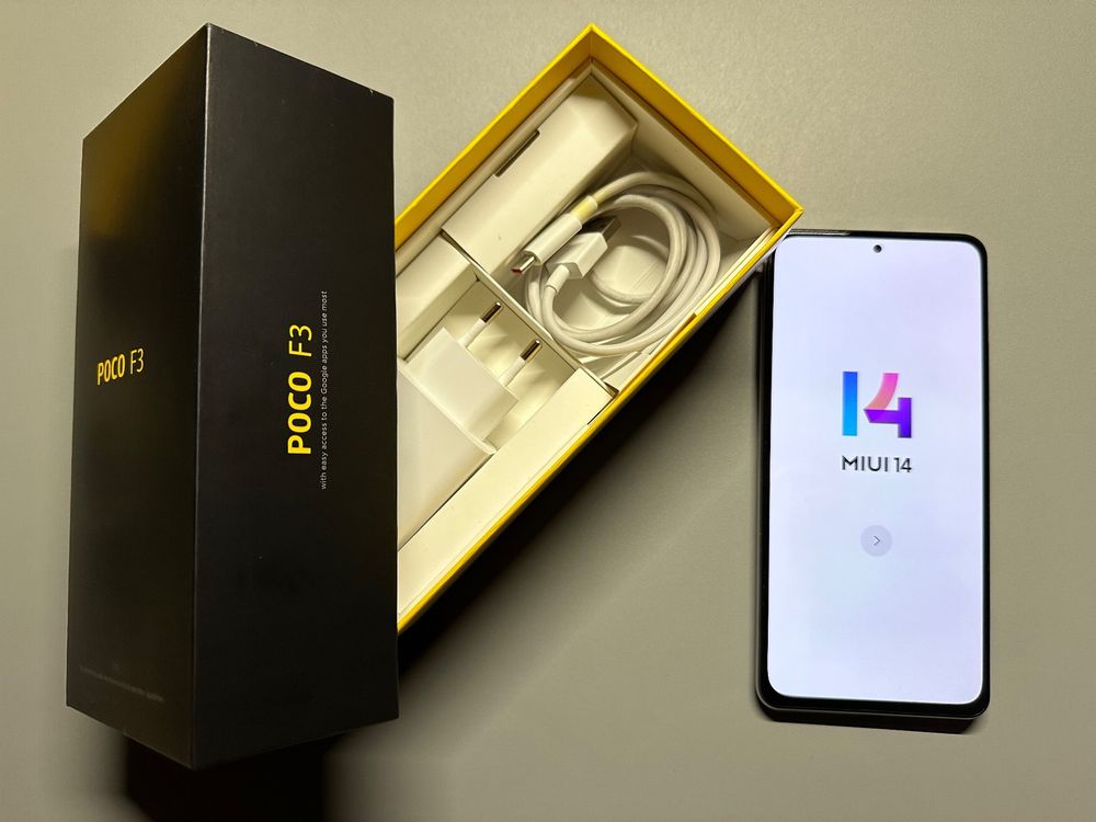 Xiaomi POCO F3 128 GB 5g Artic White 6,67 Zoll Amoled (Gebraucht) in ...