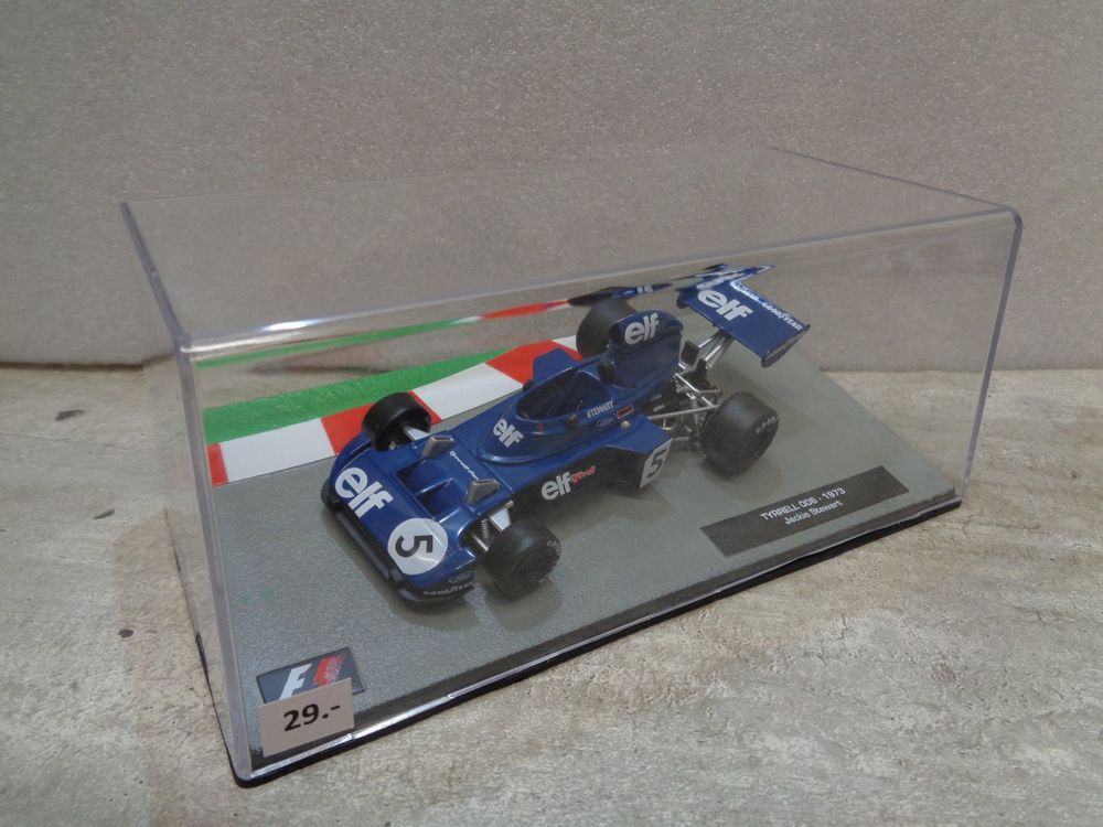 Altaya 1:43 F1 Formel 1 Formule 1 Tyrrell 006 1973 Stewart (Neuf avec ...