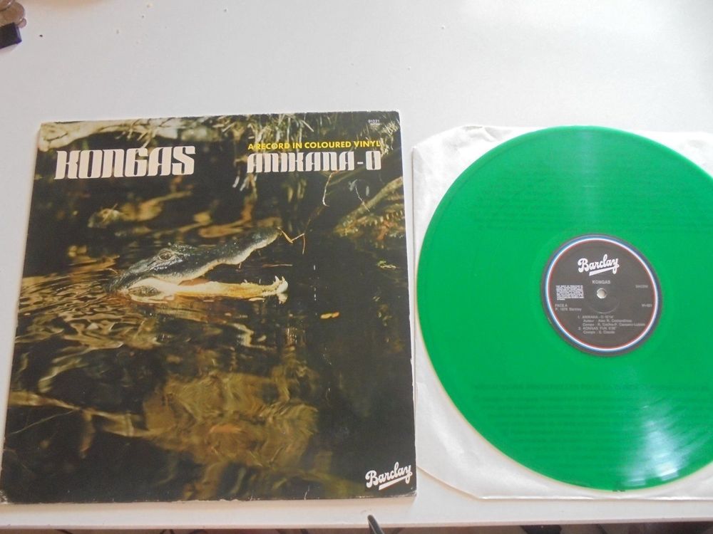 Kongas " Anikana " ( Tribal Disco ) LP Grüne Vinyl Disco (D'occasion) à ...