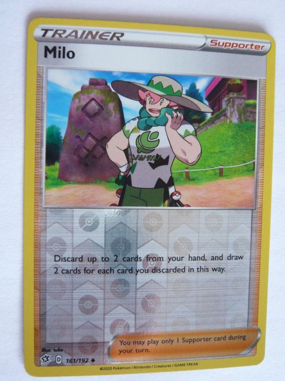 POKEMON REVERSE MILO ANGLAIS NEUF ! | Kaufen auf Ricardo